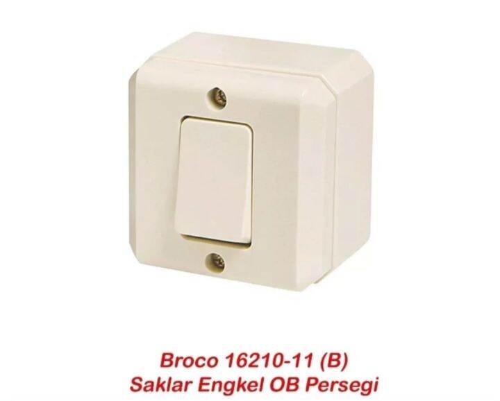 Broco Saklar Tunggal/Broco Saklar OB Engkel | Lazada Indonesia