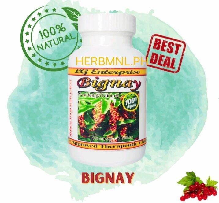 BIGNAY CAPSULE 100 PIECES | Lazada PH