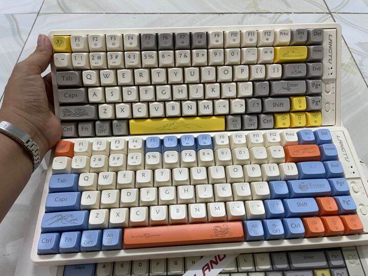 Bàn phím cơ LANGTU GK85 không dây | Lazada.vn