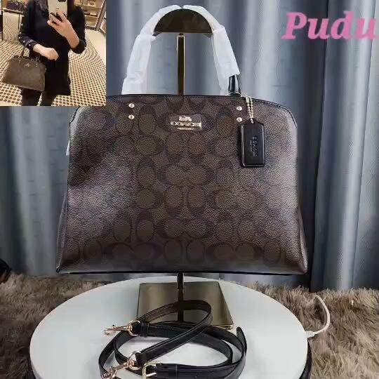 กระเป๋าสะพายไหล่ กระเป๋า Coach 91495 กระเป๋าถือ ผู้หญิงขนาดใหญ่ ...
