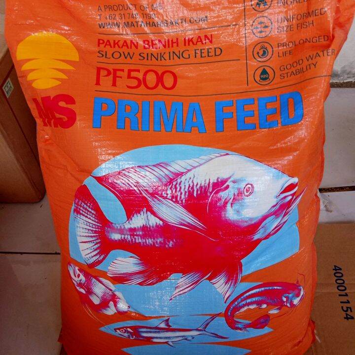 pf 500 pakan ikan ukuran benih 23 | Lazada Indonesia
