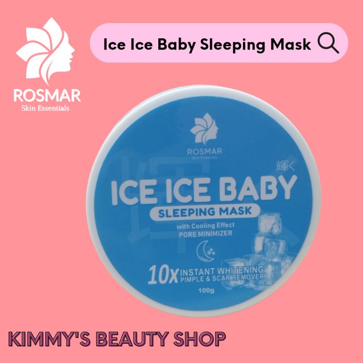 Rosmar Ice Ice Baby Sleeping Mask | Lazada PH