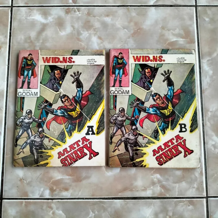 Komik Godam Mata Sinar X (Varian Cover Full Set), karya Wid NS | Lazada Indonesia
