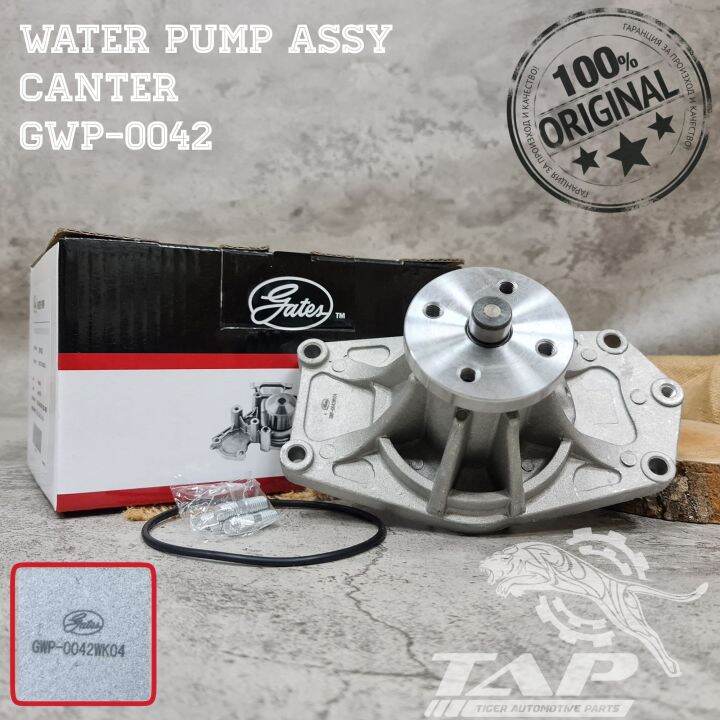 WATER PUMP ASSY - POMPA AIR PS125 TURBO CANTER GATES ORIGINAL | Lazada ...