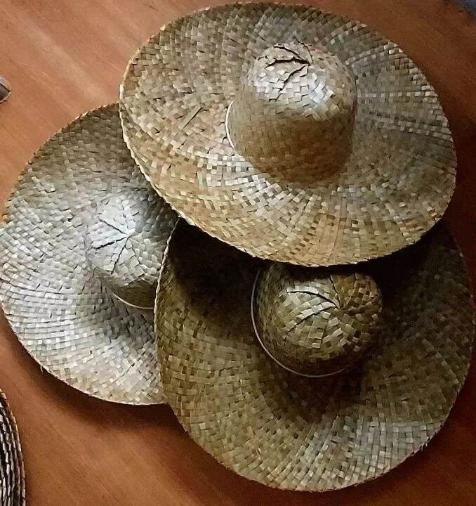 Filipino native hats /3pcs for 190.00 only ..gets urs now!/salakot ...