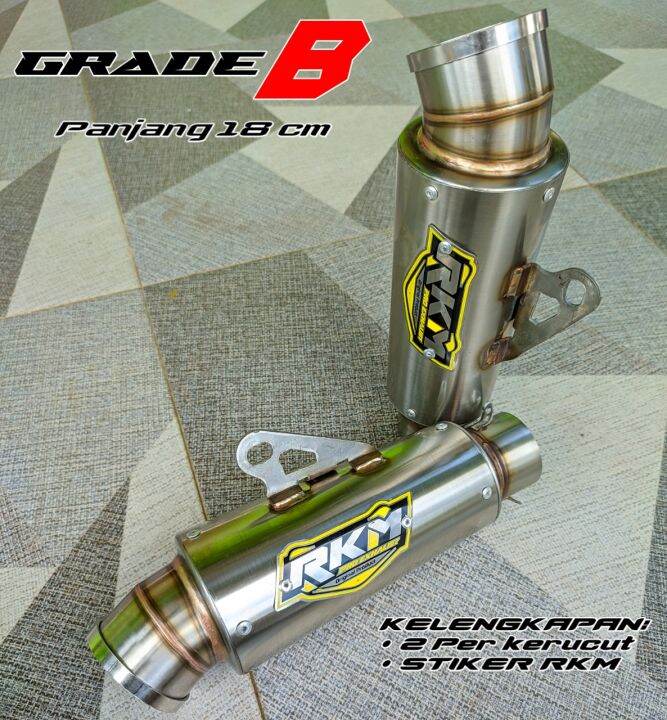 Slinser Rkm pro exhaust Rk-18 Selenser racing Original Rkm pro exhaust ...