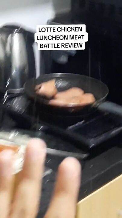 Original Korean Food Products LOTTE FOODS CHICKEN LUNCHEON MEAT 340g ...