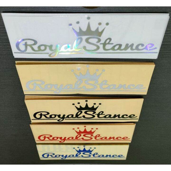 sticker cutting royal stance | Lazada Indonesia