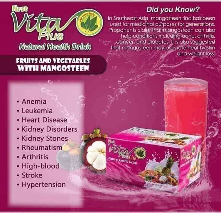 First Vita Plus (Fruits & Veggies with Mangosteen) | Lazada PH