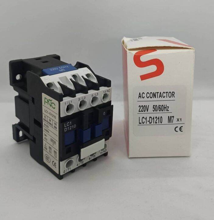 AC MAGNETIC CONTACTORS CJX2 แมกเนติก คอนแทกเตอร์ รุ่น: LC1-D1810 B5 24V 1NO/LC1-D1801 B5 24V 1NC ...