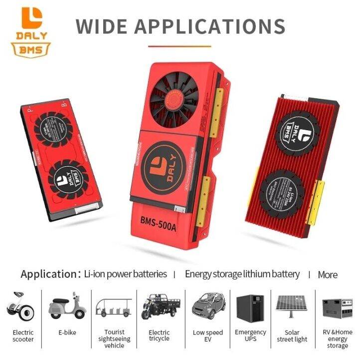 DALY 4s 12v 60A 80A 100A BMS for lifepo4 32650 3.2v nominal Wide Application. | Lazada PH