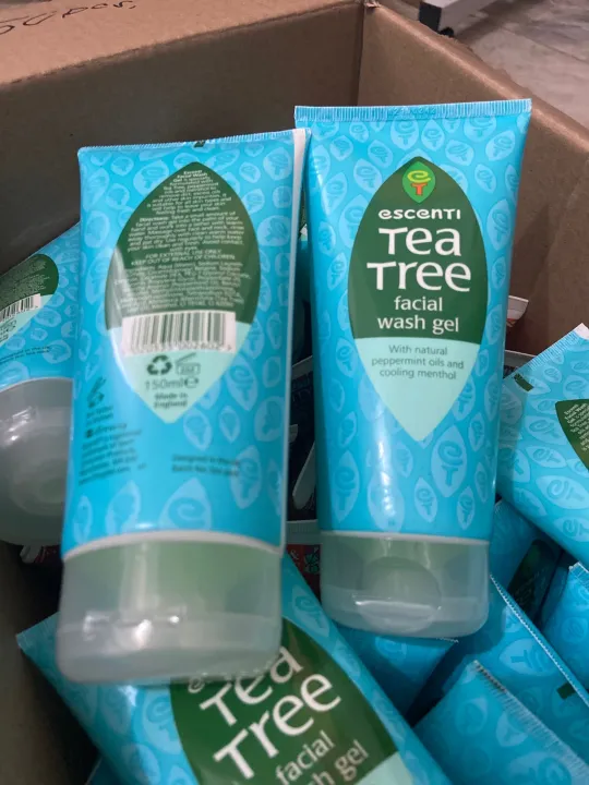 Escenti Tea Tree Facial Wash Gel, 150ml | Lazada PH