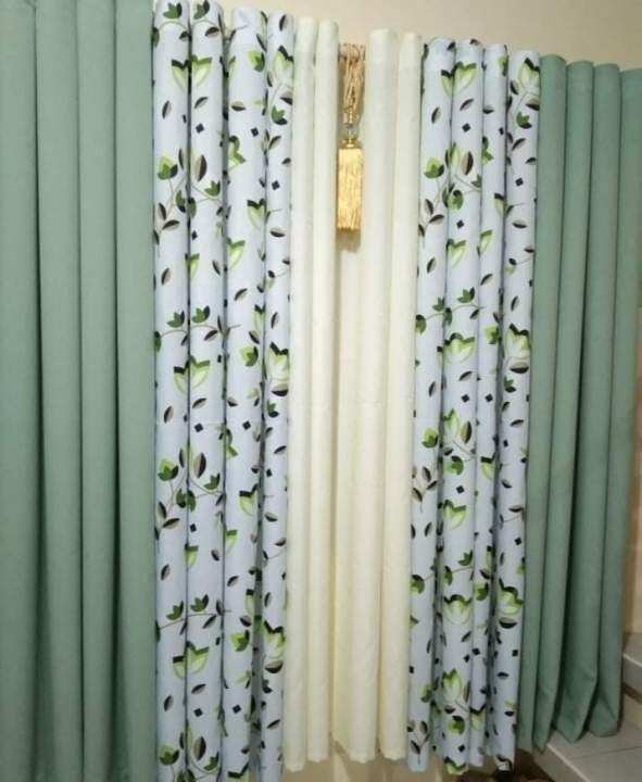 5IN1 RING CURTAIN AVAILABLE DESIGN | Lazada PH