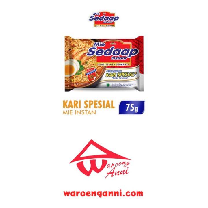 Indonesia Mie Sedaap Instant Noodles Kari Special Flavor ,5 pc | Lazada ...
