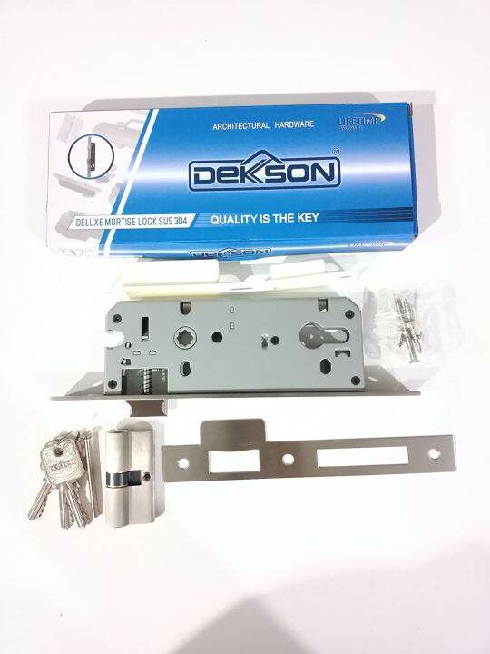 Body dalaman kunci Swing Dekson MTS 8485 IL + Silinder Dekson DC DL ...