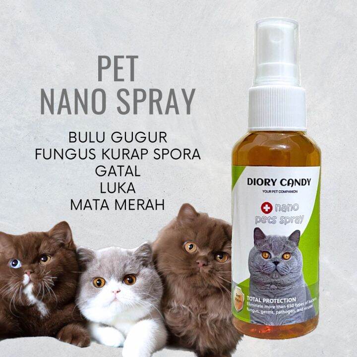 🌈 Pets Spray 100ml KUCING, ANJING, CAT, DOG untuk KURAP, KUDIS, SPORO ...
