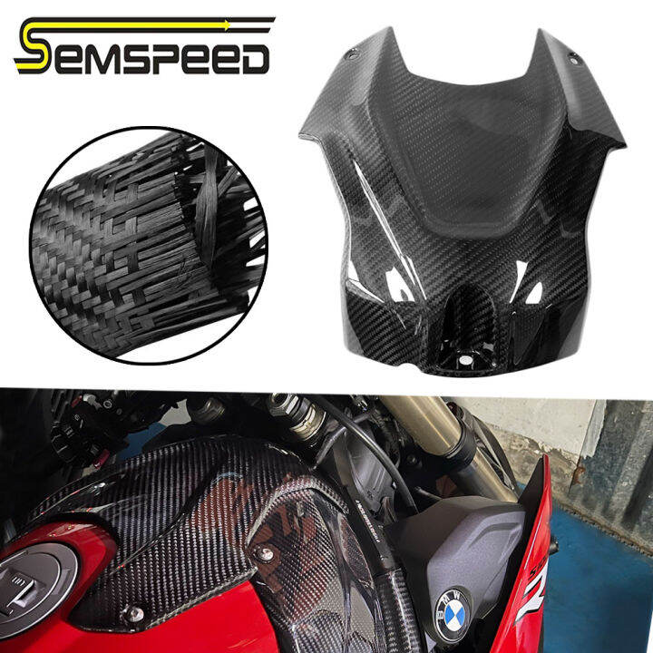 Motorcycle Carbon Fiber Front Fuel Gas Tank Cover For BMW S1000RR S ...