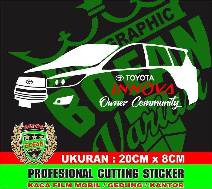 Cutting sticker Kijang innova owners community | Lazada Indonesia
