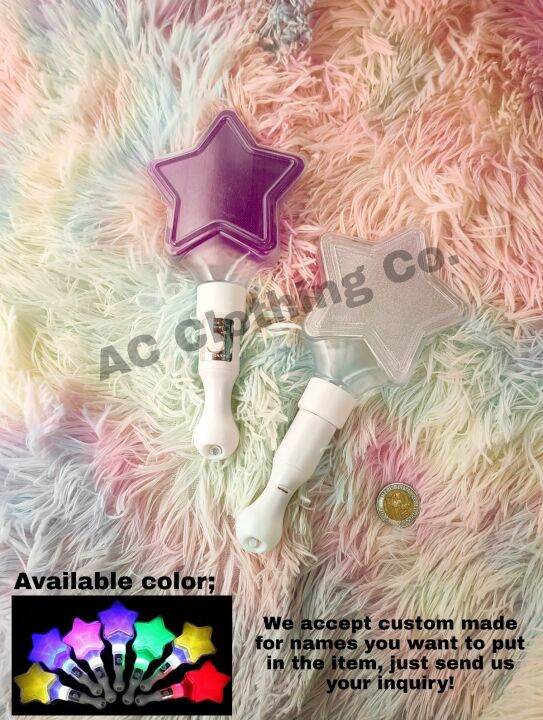 Star light stick for concert (plain/customize) | Lazada PH