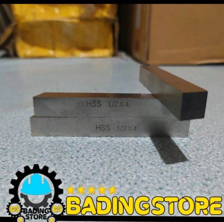 Pahat Pisau Bubut HSS 1/2x4 inch Persegi Kotak Pahat Bubut Besi HSS 1 / 2 x 4 | Lazada Indonesia