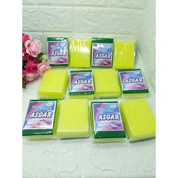spon cuci piring spon serbaguna isi 12 pcs | Lazada Indonesia