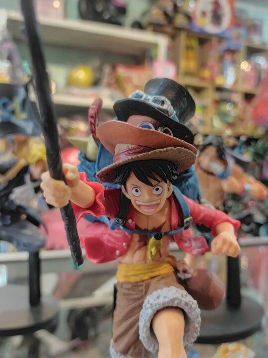 action figure one piece monkey d luffy real picture | Lazada Indonesia