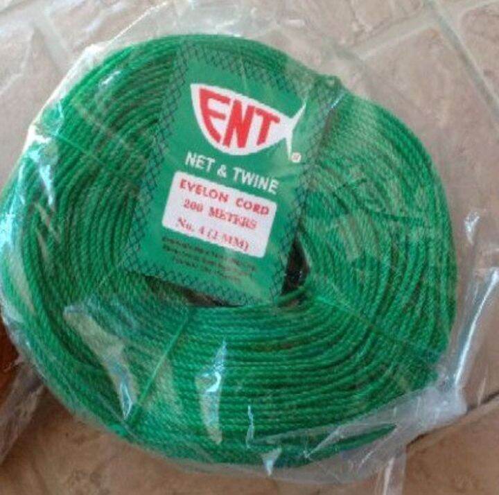 ENT Evelon Cord 200meters #4 ( 2mm ) | Lazada PH