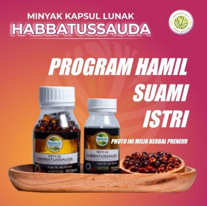 Habbatussauda Kapsul Lunak Asli Habatusauda Original Habatussauda Ori ...