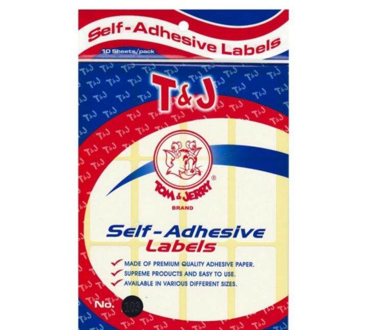 STICKER TOM & JERRY 103 LABEL T&J 103 | Lazada Indonesia