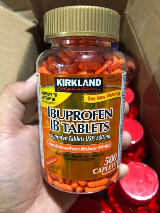 Kirland ibuprofen IB tab, 200mg,500tablets (JUNE 2024 exp) | Lazada PH
