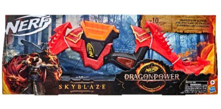 Nerf Dragon Power Skyblaze Dart Bow Blaster | Lazada PH