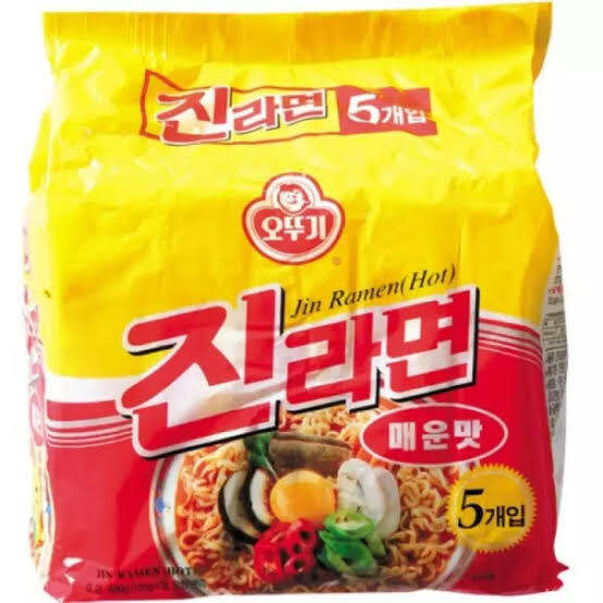Jin Ramen Spicy 5 pack ( Korean Ottogi Jin Ramyun Spicy) | Lazada PH