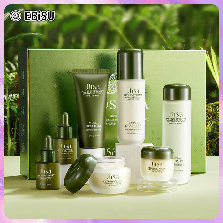 EBiSU White Truffle Yeast Anti-wrinkle Set Moisturizing and Brightening Skin Set 7ชิ้น | Lazada ...