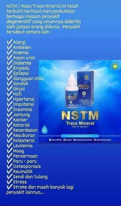 NSTM SUPER TRACE MINERAL OBAT TETES MULTIVITAMIN | Lazada Indonesia