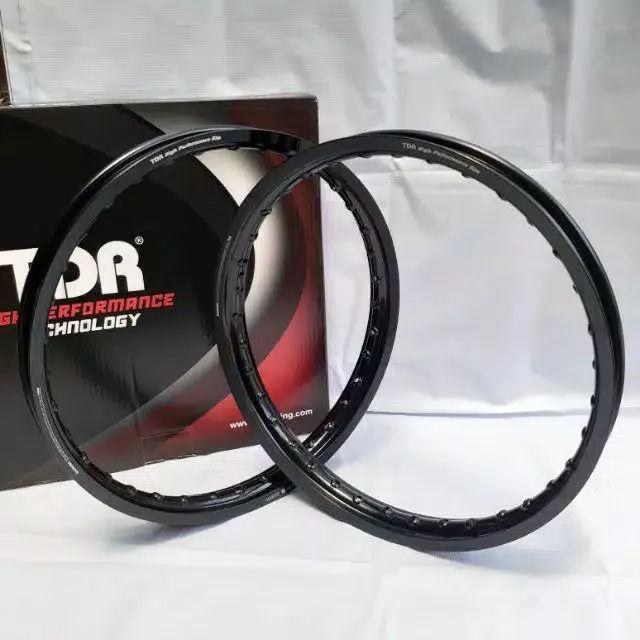 Velg TDR - Pelek TDR - VELG TDR W Shape Kotak Ring 17 140x140 hitam ...