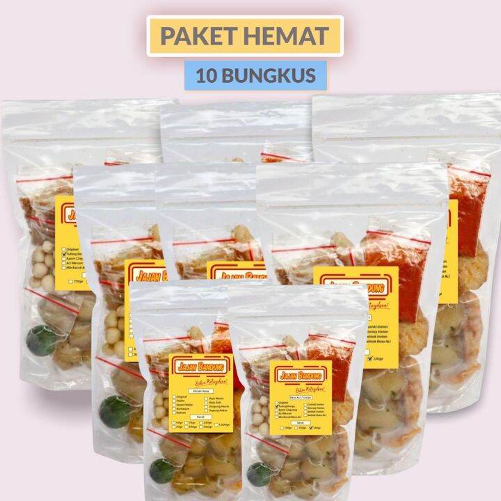 Paket 10 BUNGKUS baso aci Hemat Original paket 1kg | Lazada Indonesia