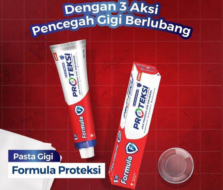 Odol gigi formula Proteksi 75 gr / sikat pasta gigi Formula | Lazada ...