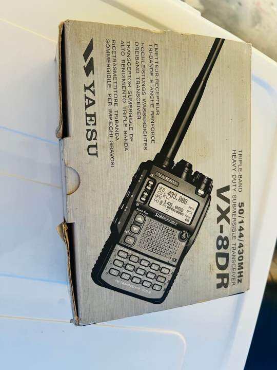 วิทยุรับส่ง Yaesu vx-8DR. Import from USA. Secondhand.VHF-UHF. วิทยุ ...