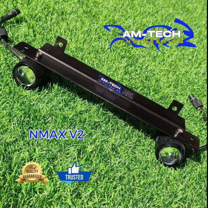 NMAX V2 MDL Mini Driving Light bracket by Am-Tech Engineering | Lazada PH