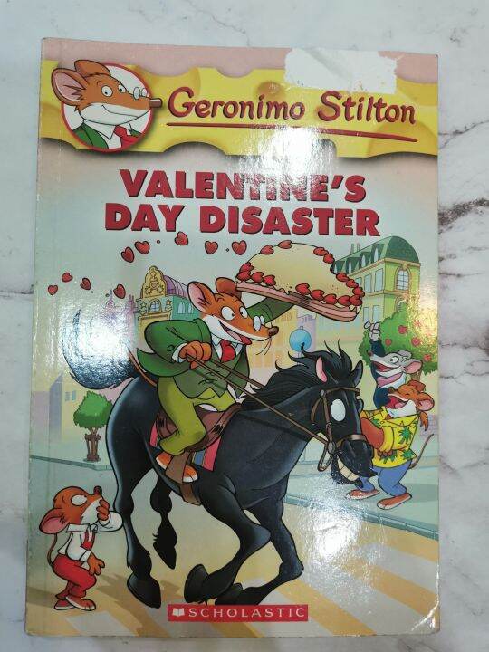 Geronimo Stilton - Valentine's Day Disaster (2nd hand book) | Lazada