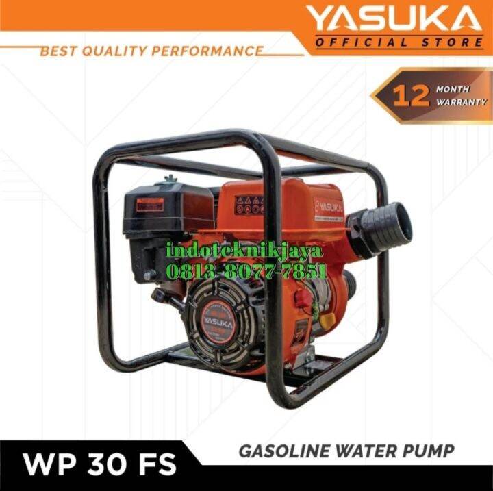 MESIN POMPA ALKON AIR IRIGASI YASUKA WATER PUMP YASUKA WP 30 FS | Lazada Indonesia