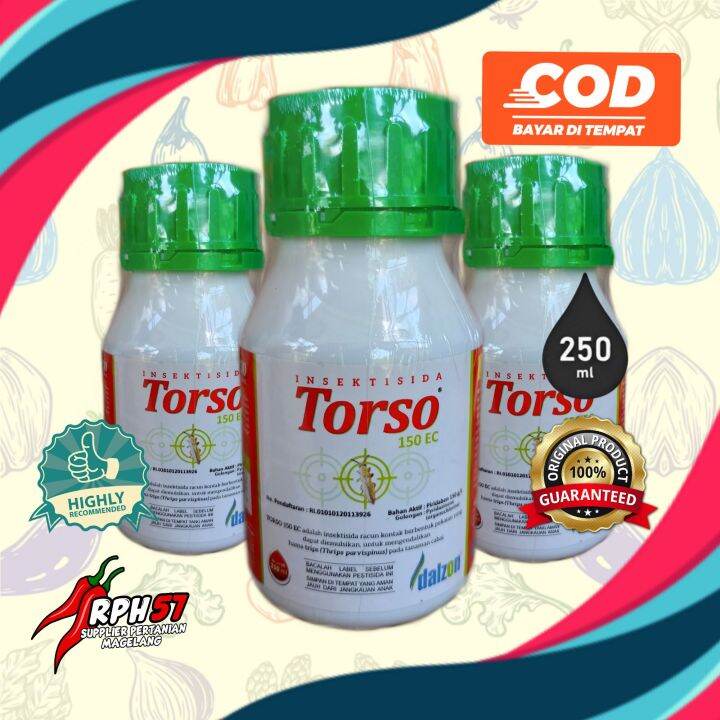 COD INSEKTISIDA TORSO 150EC produk DALZON 250ml | Lazada Indonesia