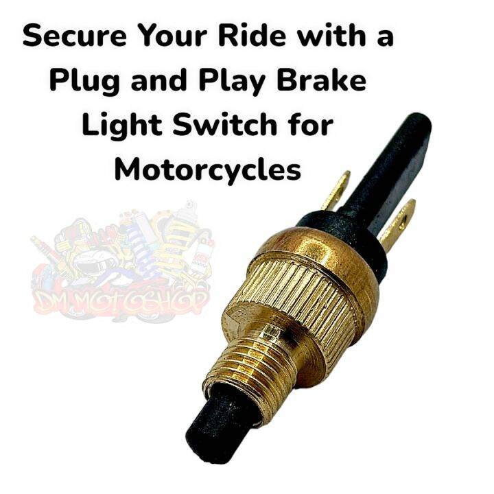 6mm Copper Motorcycle Brake/Tail Light Switch Plug | Lazada PH