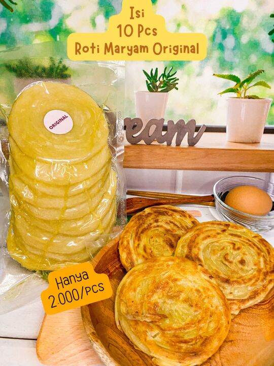 { Isi 10 } Roti Maryam Original Halal Roti Cane Lazada Indonesia