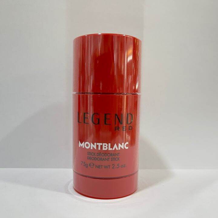 MONT BLANC LEGEND RED DEODORANT STICK 75ML | Lazada