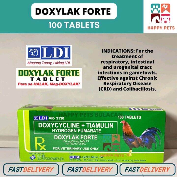 Doxylak Forte 100 tablets (ACTUAL PIC) | Lazada PH