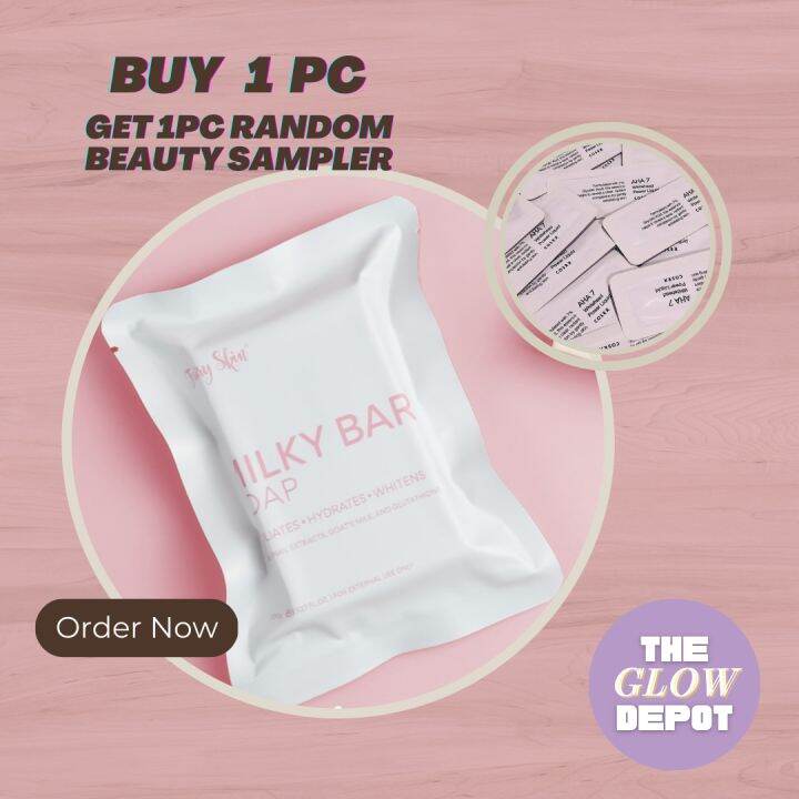 MILKY BAR SOAP by FAIRY SKIN - 100g (Glutathione, alpha arbutin ...