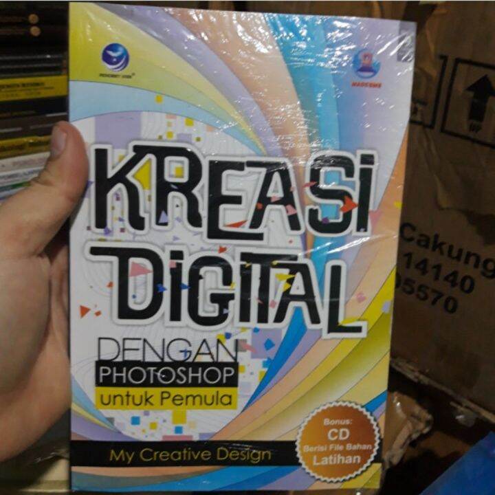 Kreasi digital dengan Photoshop untuk pemula plus CD | Lazada Indonesia