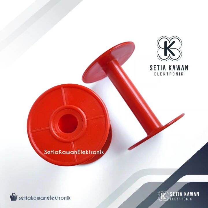 Bobin Rol Benang Pita Tali / Roll Kawat Timah / Tempat Gulungan Kabel ...