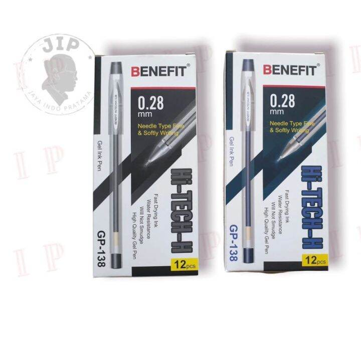 pen hi-tech-h benefit 0.28mm / pen hitec / ballpoint hi-tech / pulpen ...